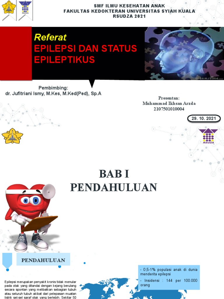 Referat Epilepsi & Status Epileptikus | PDF