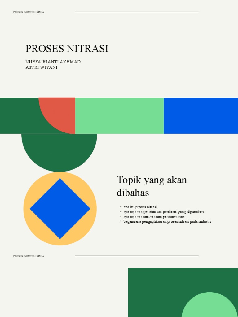Nitrasi | PDF