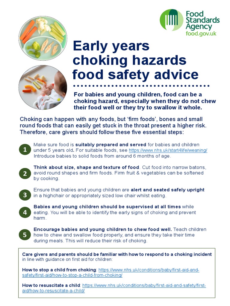 Early-Years-Choking-Hazards-Poster Final-21-Sept-2021 | PDF