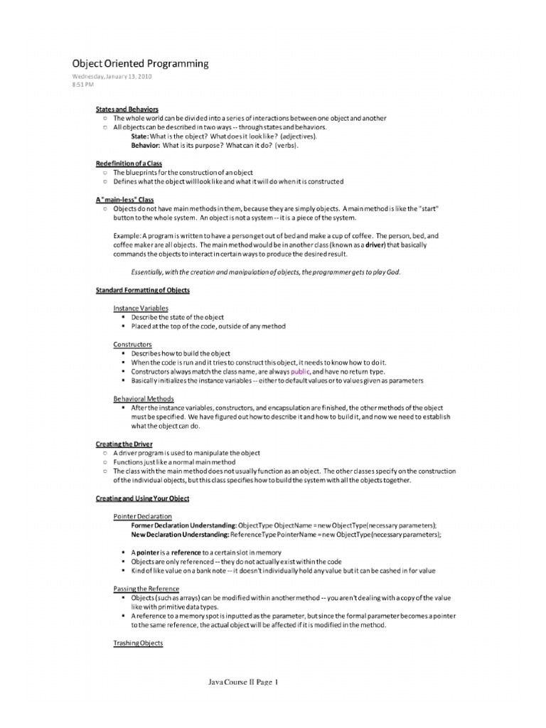 Pdf Ap Compsci Review Part 2 Pdf