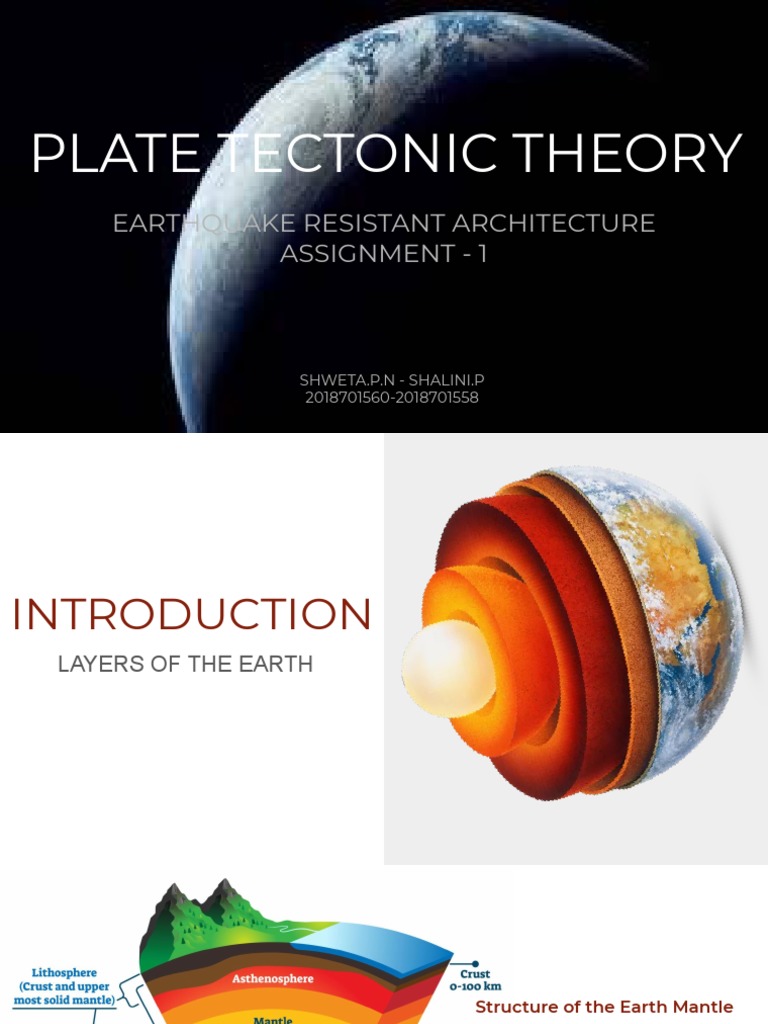 Plate Tectonic Theory | PDF | Plate Tectonics | Fault (Geology)