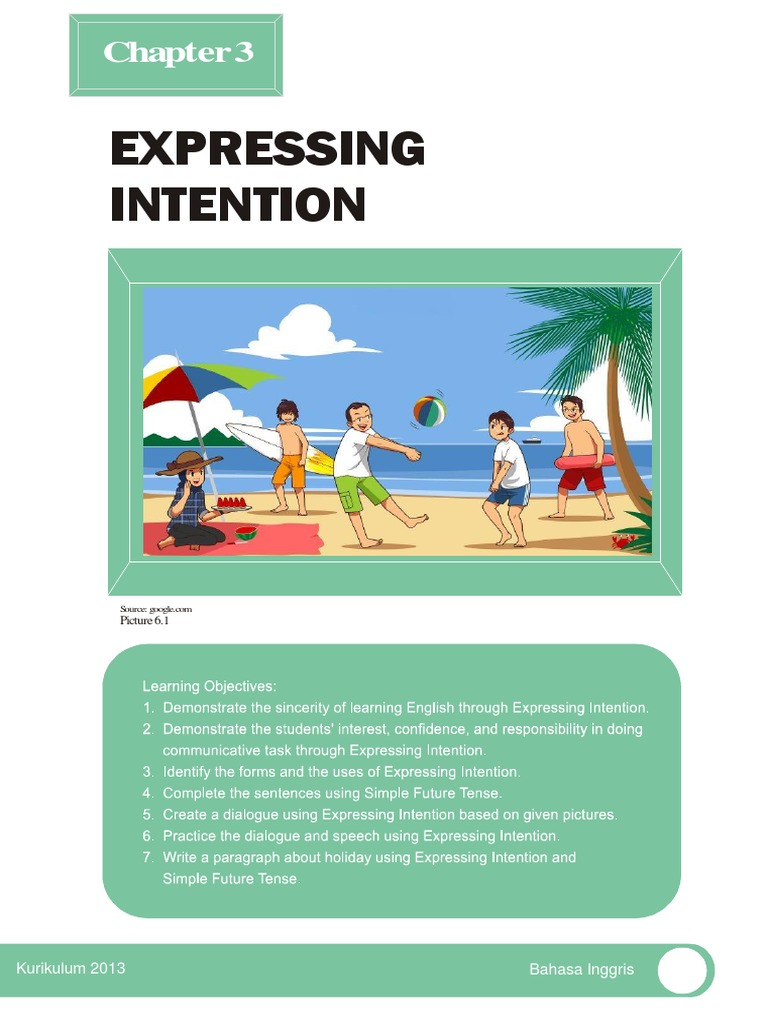 Intentions Expression - Explanation | PDF | Language Mechanics ...