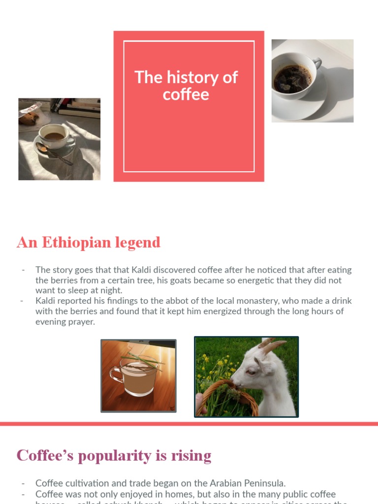 The History of Coffee | PDF