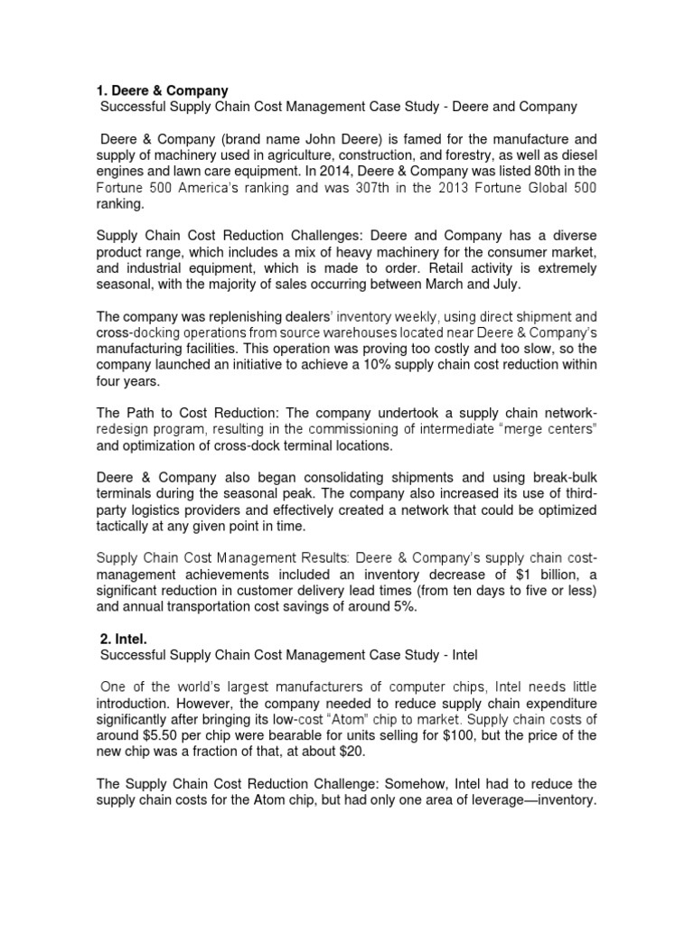 Case Logistics | PDF | Supply Chain | Cargo