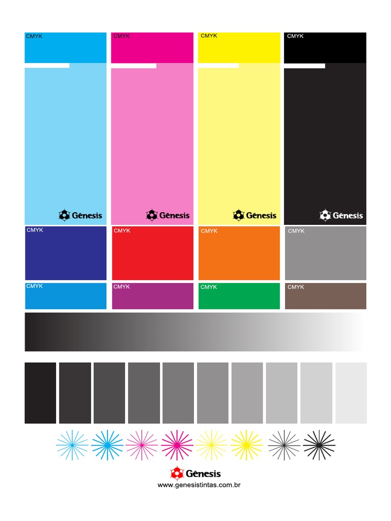 Página para Teste de Cores | PDF