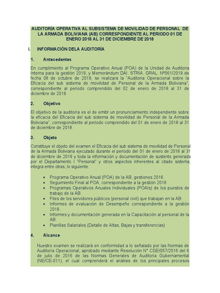 MPA SAP Hans 25oct | PDF | Auditoría | Planificación