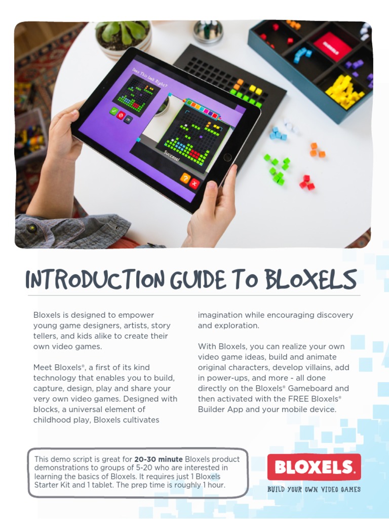 Bloxels-Intro Guide To Bloxels | PDF