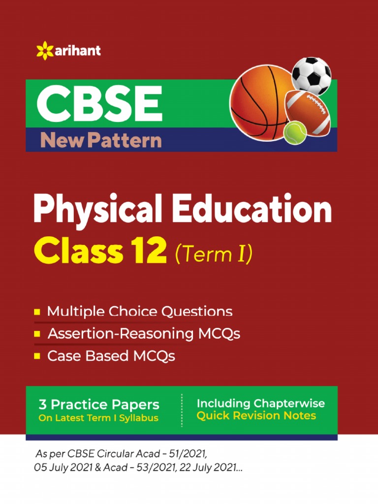 Arihant Physical Education Class 12 Term 1 - WWW - jeebOOKS.in | PDF