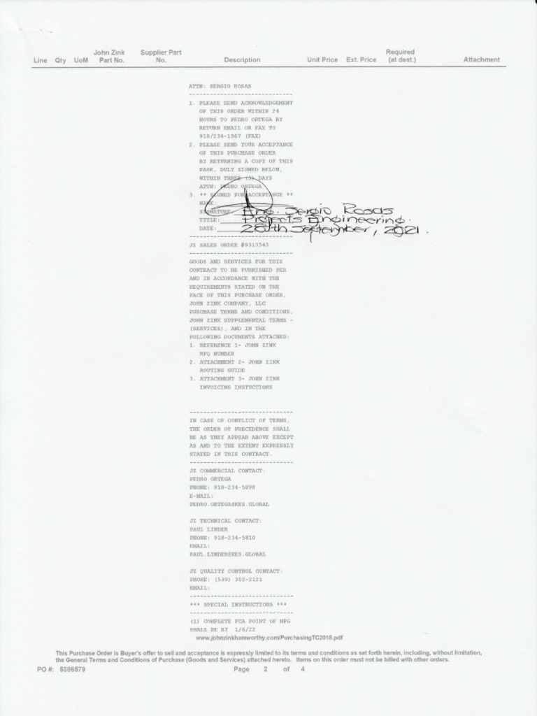 PO 5386579 Signed Acceptance | PDF