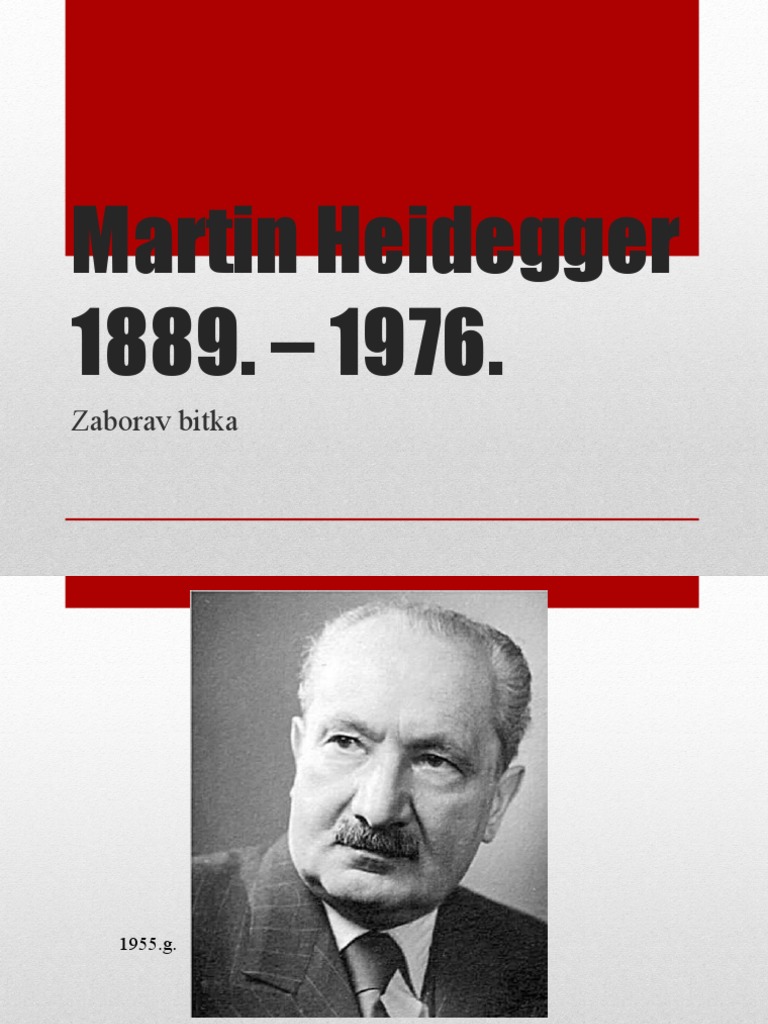 Martin Heidegger | PDF