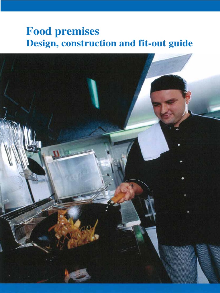 Food Premises Design Construction and Fit Out Guide | PDF | Dishwasher ...