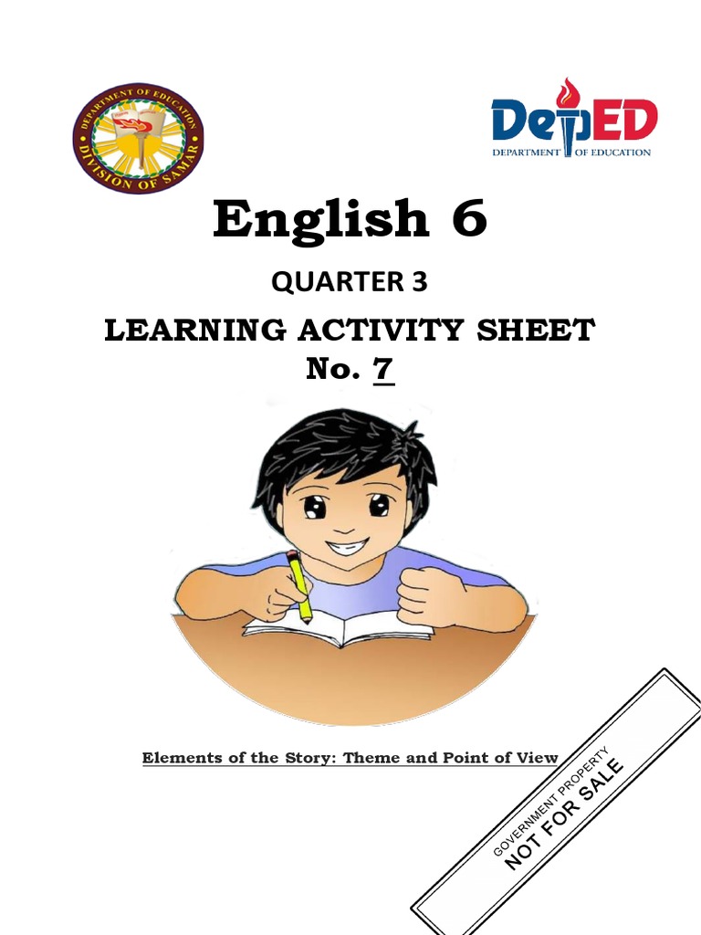 English 6 Q3 Week7 | PDF | Narration