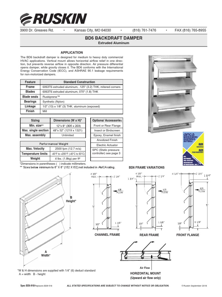bd6 Product Data Submittal PDF 72 | PDF | Civil Engineering ...