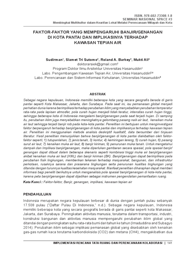 Sudirman - Faktor Banjir | PDF