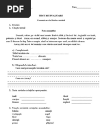 Cuvinte Cu Sens Asemănător, Sens Diferit | PDF