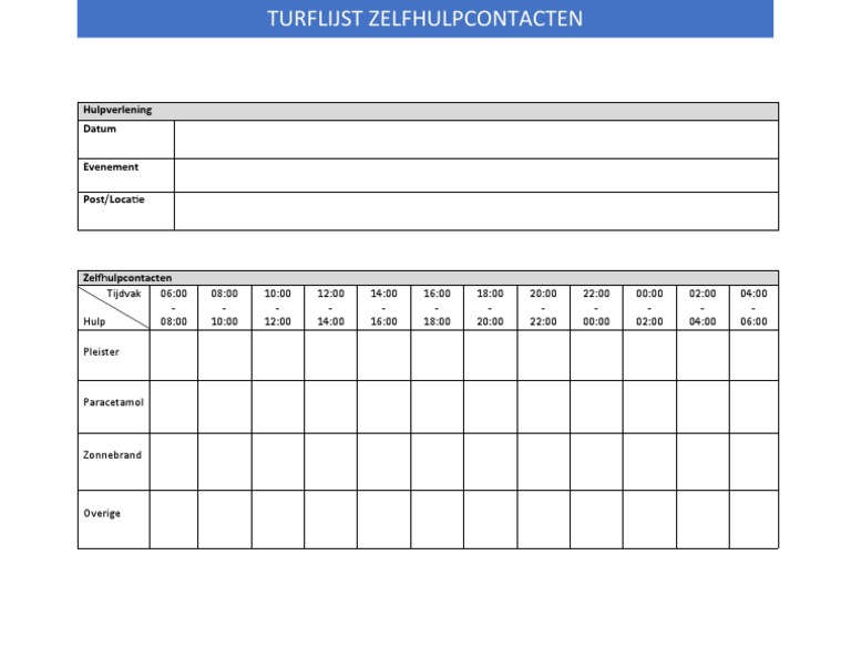 Turflijst | PDF