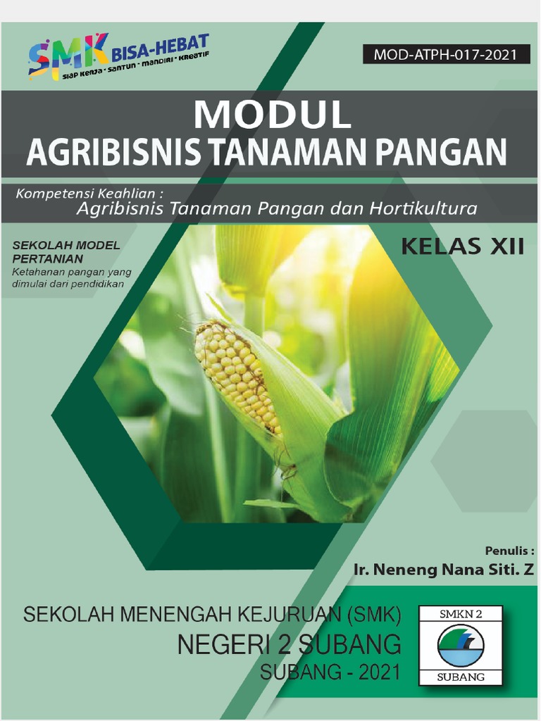 Modul ATP Kelas XII Agribisnis Tanaman Pangan | PDF