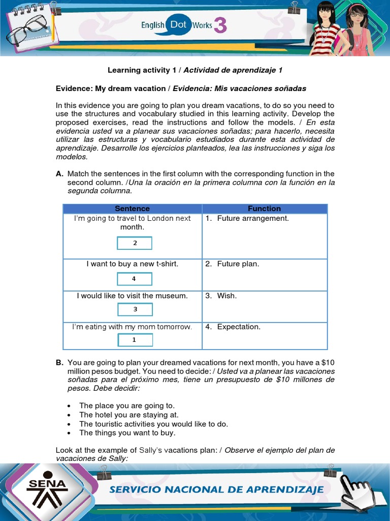 Dream Vacation Planning Guide | PDF | Tourism | Service Industries