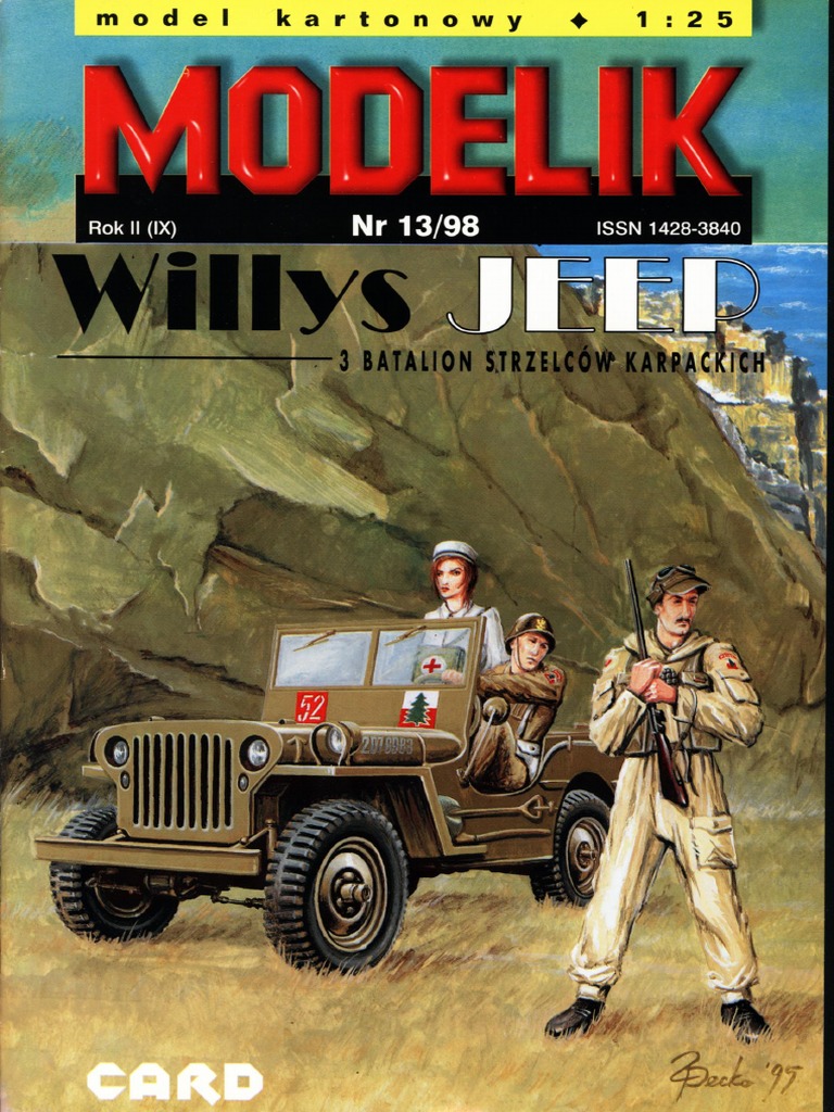 Modelik 1998.13 Willys Jeep Model MB | PDF