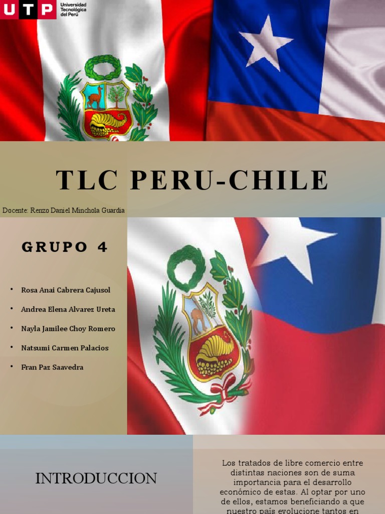 TLC Peru Chile | PDF | Tratado de Libre Comercio Norteamericano | Perú