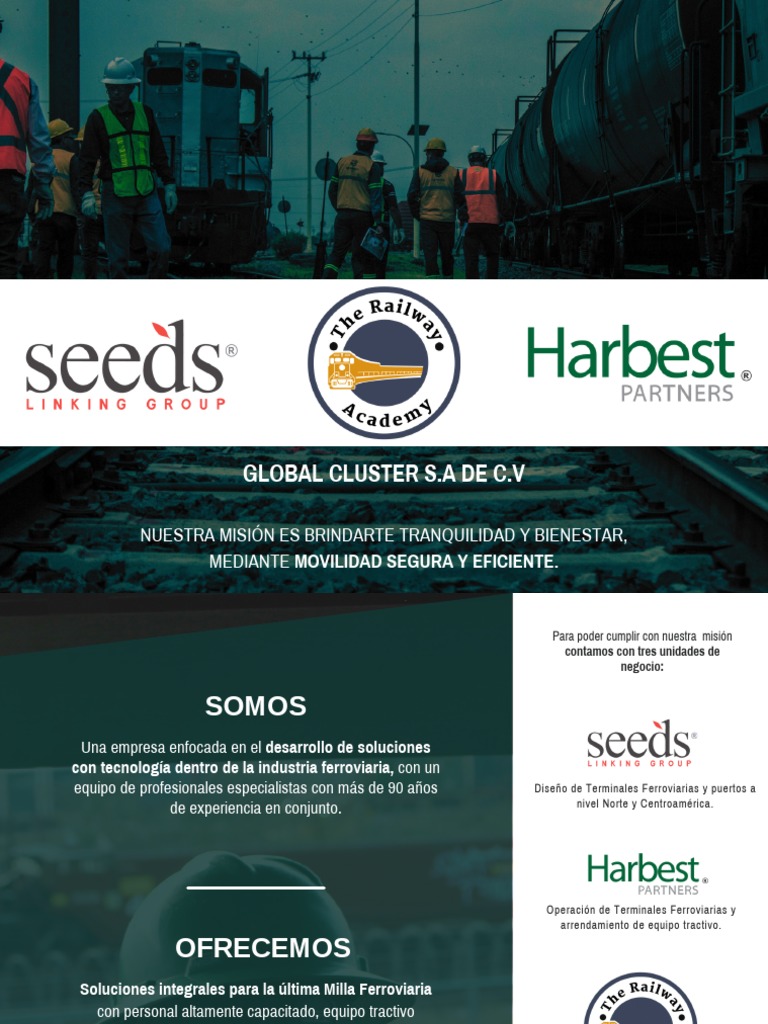 Global Cluster S.A de C.V | PDF | Transporte ferroviario | México