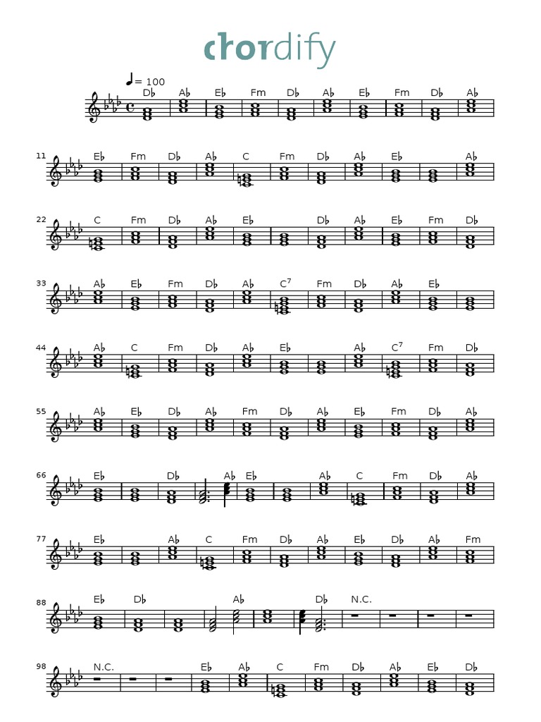 Chordify | PDF | Music Theory | Elements Of Music
