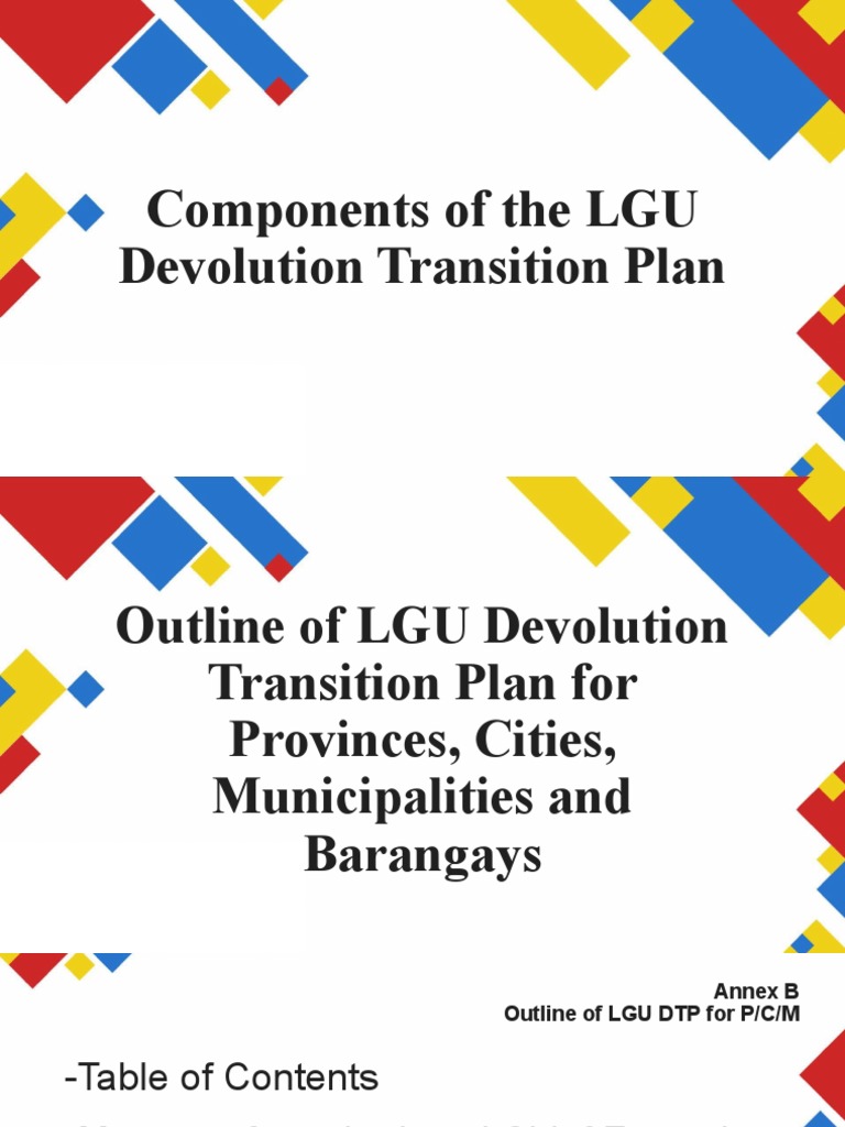 8 DILG Jerztheangel State of Devolved Functions and Phasing | PDF | Devolution | Economies
