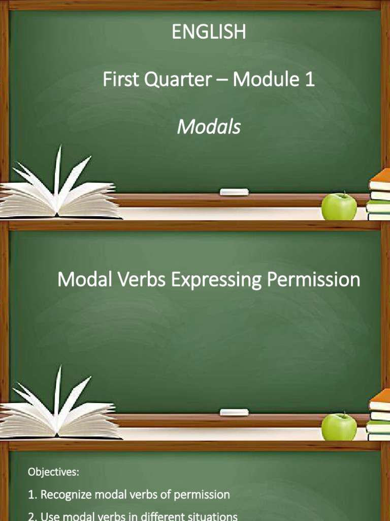 Giving Asking Permission Using Modals | PDF | Verb | Human Communication