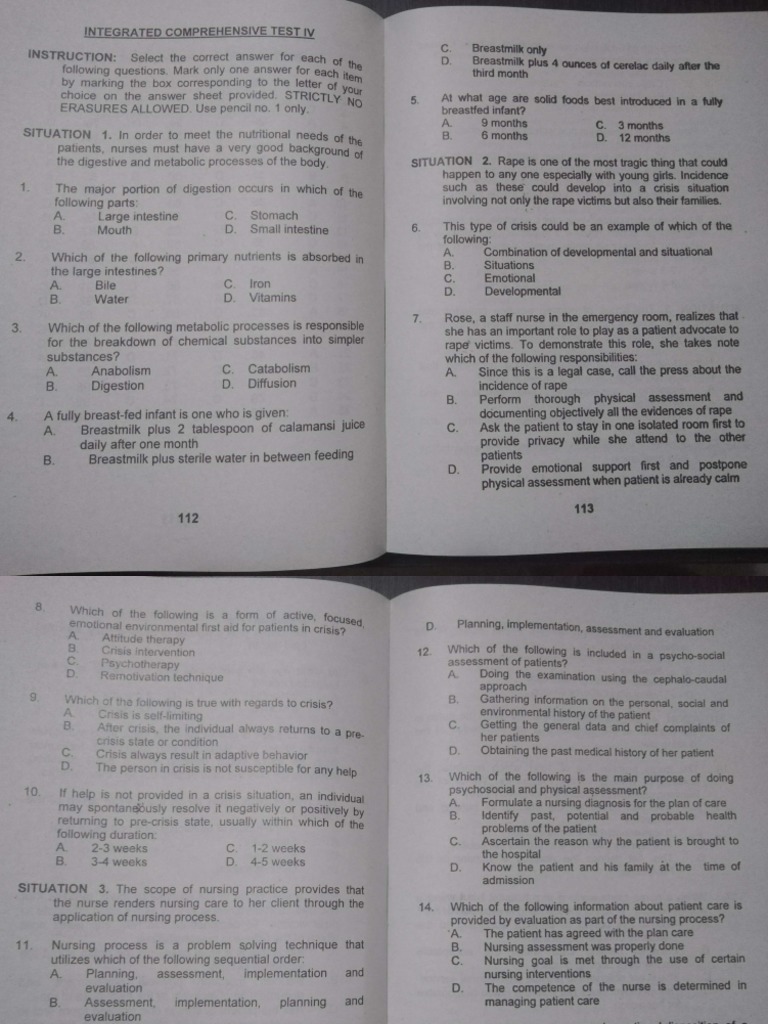 Nursing Practice 5 | PDF
