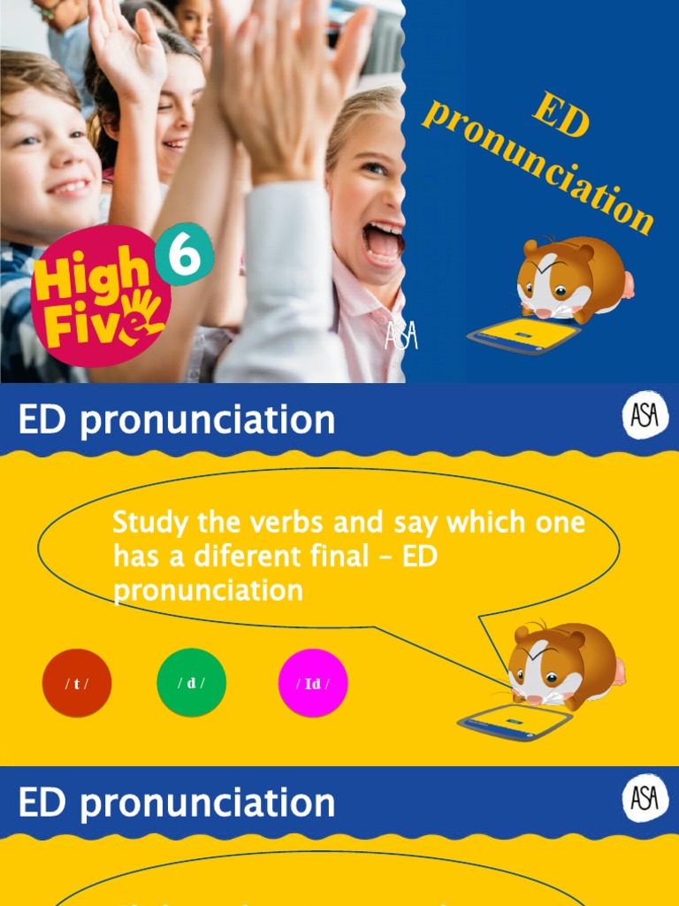 ED Pronunciation: Identify the Odd Verb | PDF