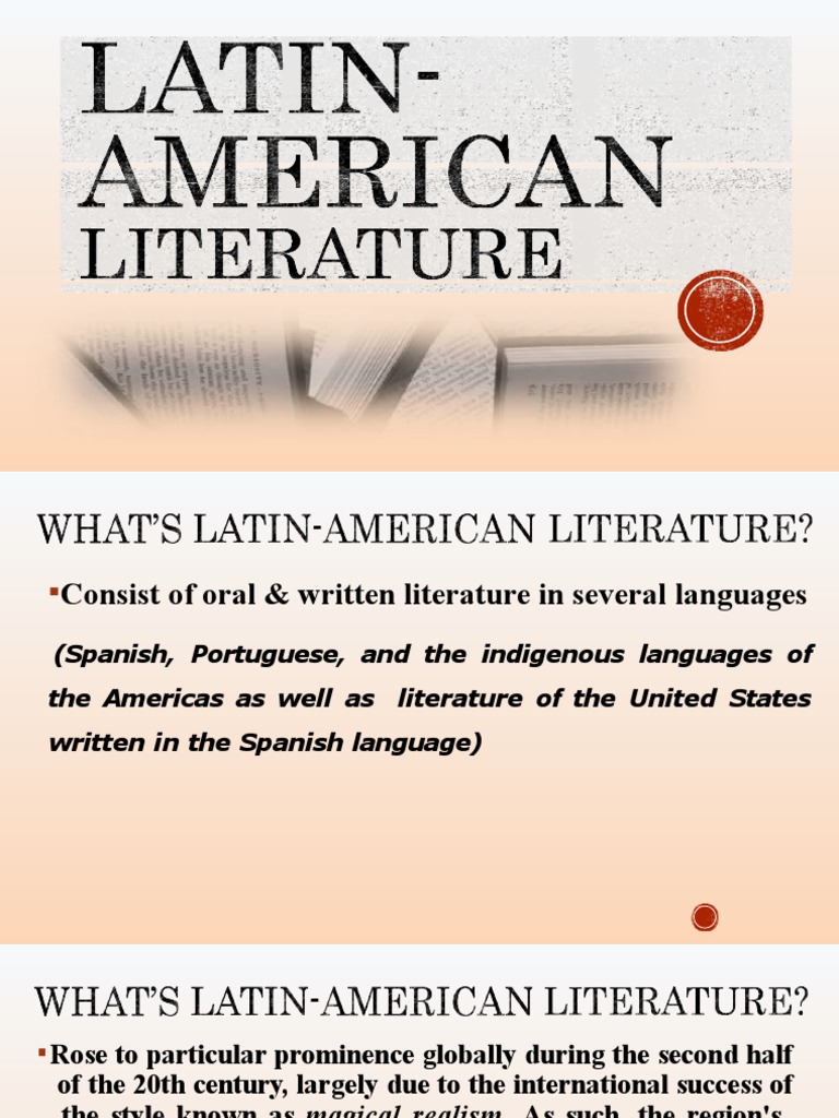 Latin American Literature | PDF | Latin American Literature