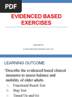 Functional Reach Test | PDF | Psychology | Medical Specialties