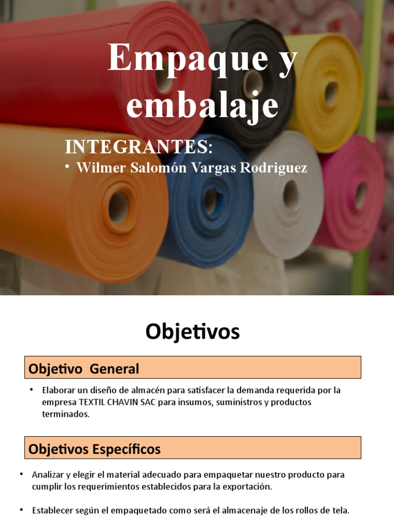 S5 Empaque Y Embalaje Pdf Producto Negocio Organización