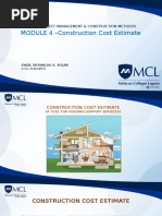 Estimating Formats Csi Masterformat | PDF | Specification (Technical ...