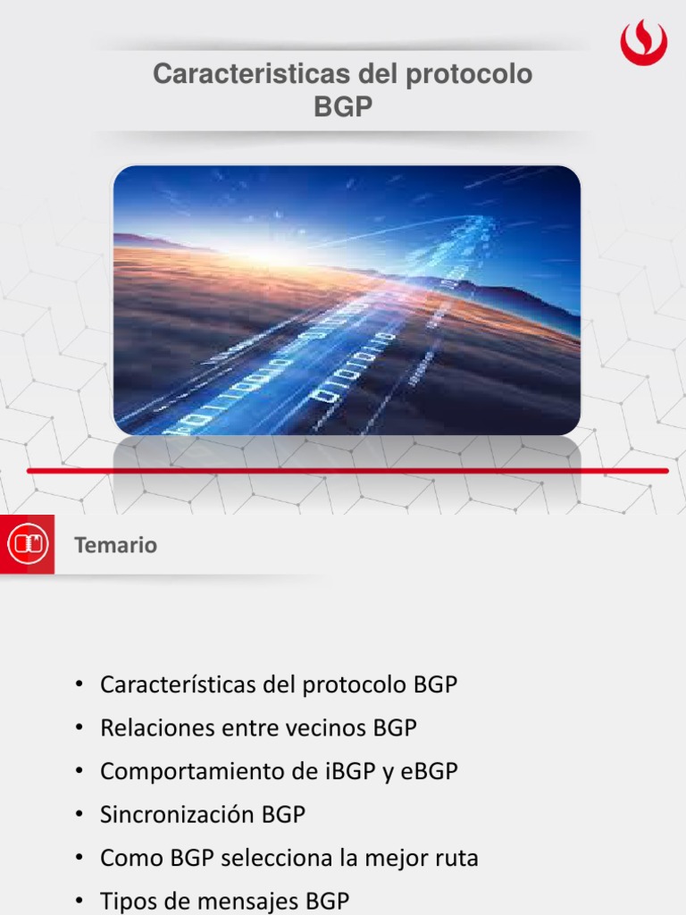 RCX31-04 Caracteristica Del Protocolo BGP | PDF | Informática | Edad de información