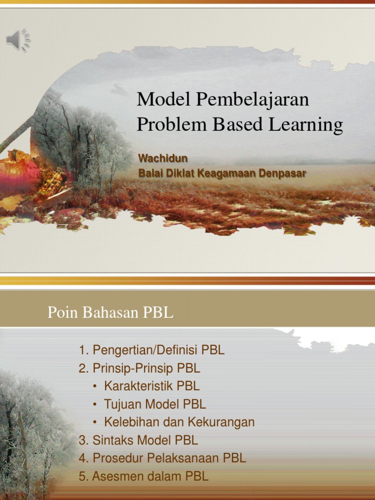 Problem Based Learning | PDF | Karier & Perkembangan