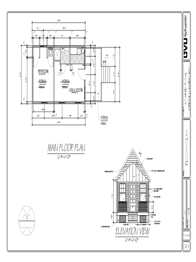 Katrina Cottage - TEMPLATE-ARCH-C | PDF | Queensland | Porch
