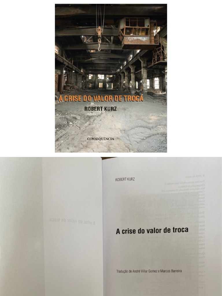 A Crise Do Valor de Troca by Robert Kurz | PDF