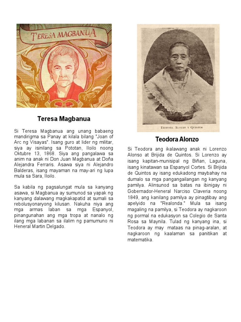 Bayaning Babae Sa Pilipinas Isang Tunay Na Bagong Babaeng Bayani Ng