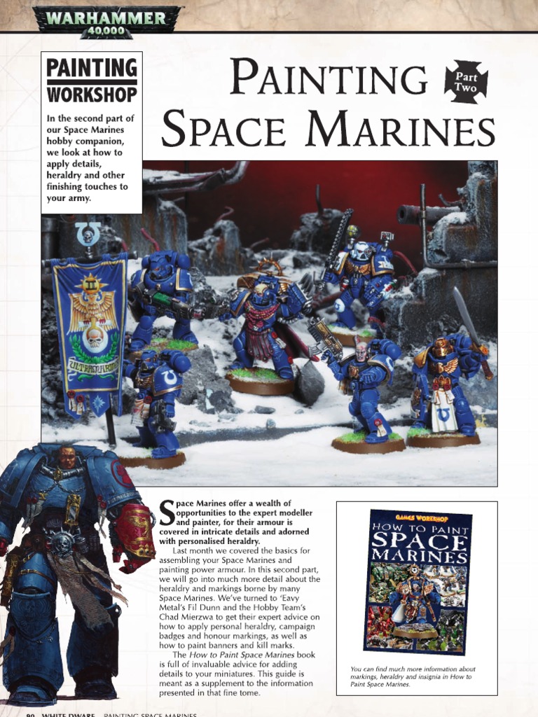 Painting Space Marines Part 2 | PDF