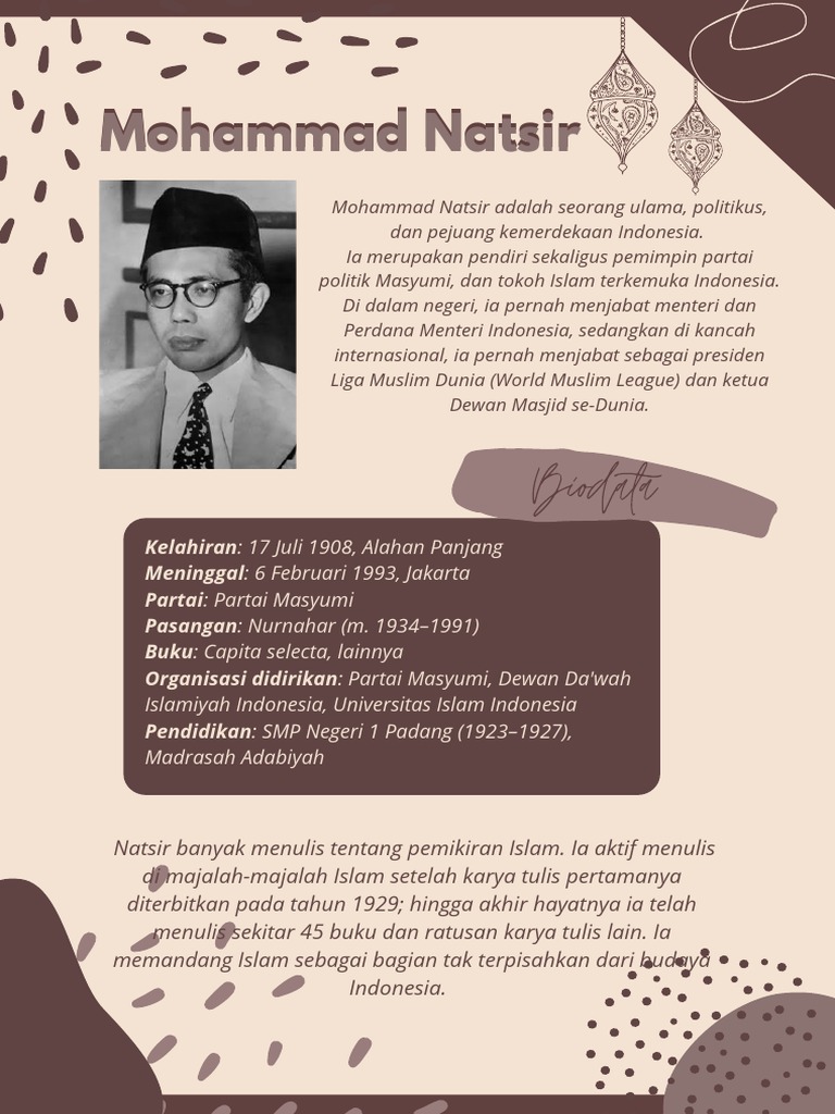 Tokoh Islam Di Nusantara Poster | PDF