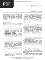 Life Processes Class 10th | PDF