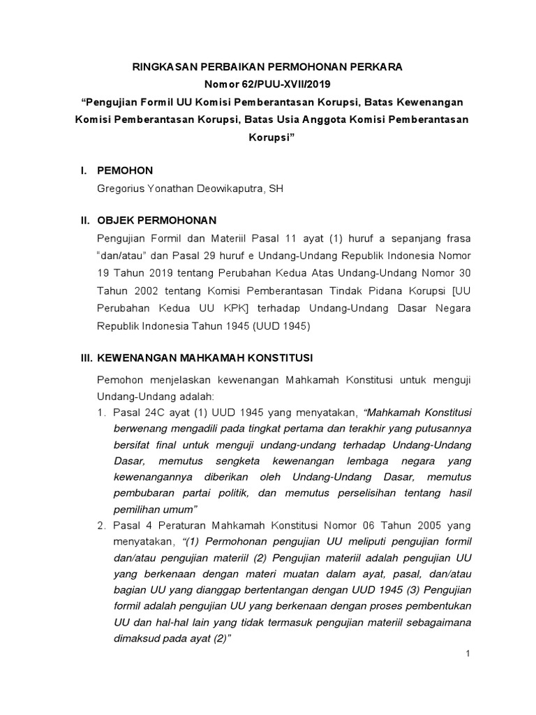 Resume Perkara 2024 62 | PDF