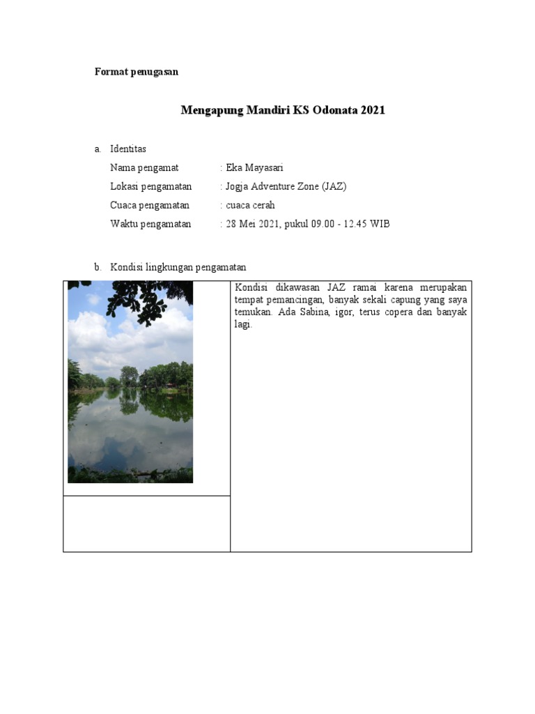 Mengapung - Eka Mayasari - Biologi | PDF