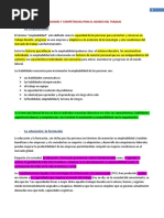 Competencias Básicas y Complementarias | PDF | Desarrollo profesional | Aprendizaje