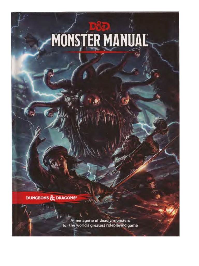 DND Monster Manual 5e | PDF