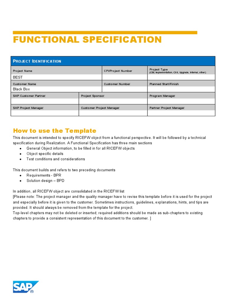 FS - SM-C03-Serialized Equipment Master - Functional Specification ...