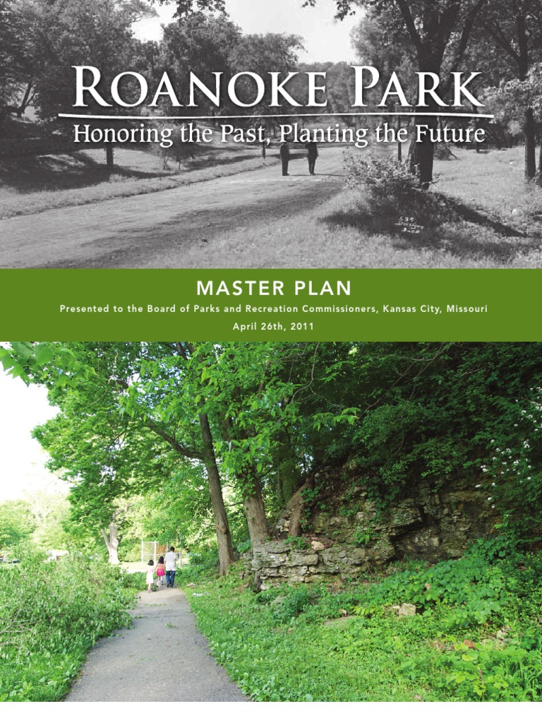 Roanoke Park Master Plan | PDF | Parks | Environmental Design