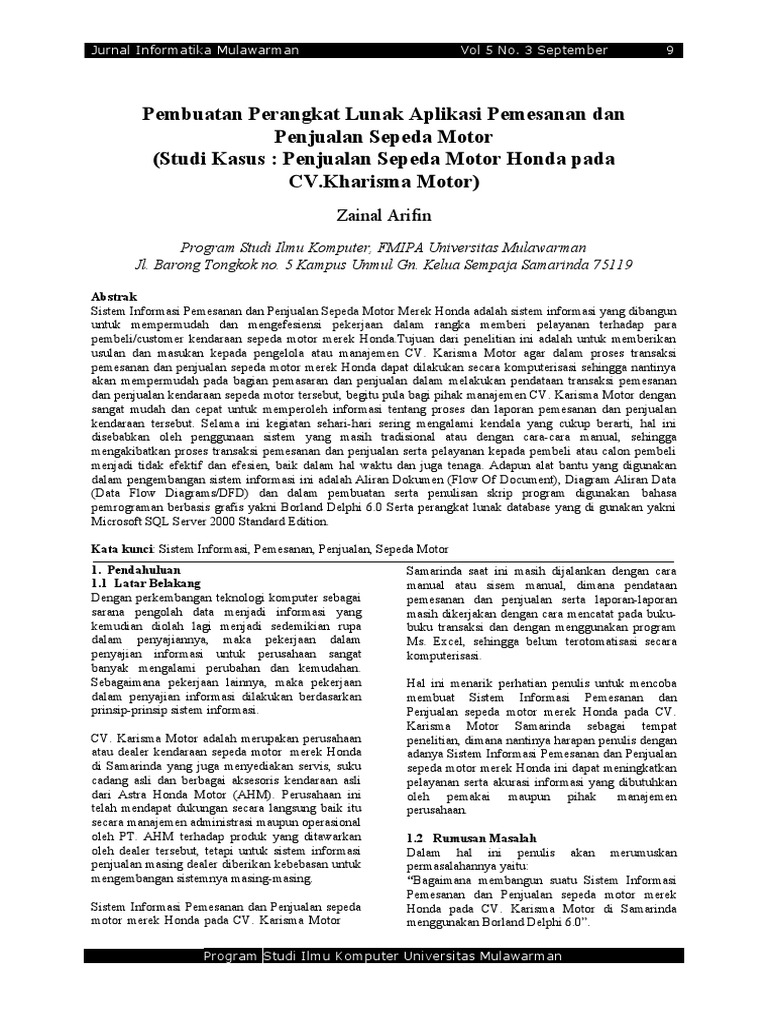 06 Jurnal Informatika Mulawarman Sep2010 | PDF