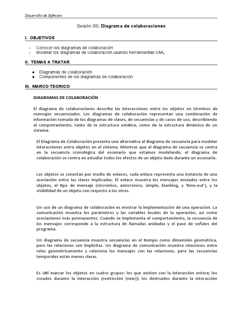 DS Lab06 | PDF | Objeto (informática) | Ingeniería de software